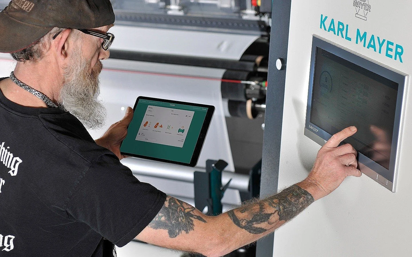The Karl Mayer KM.ON K.Management Dashboard Delivers Textile ...