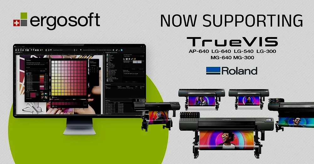Ergosoft RIP Announce Support For The Latest Roland DG TrueVis Series ...