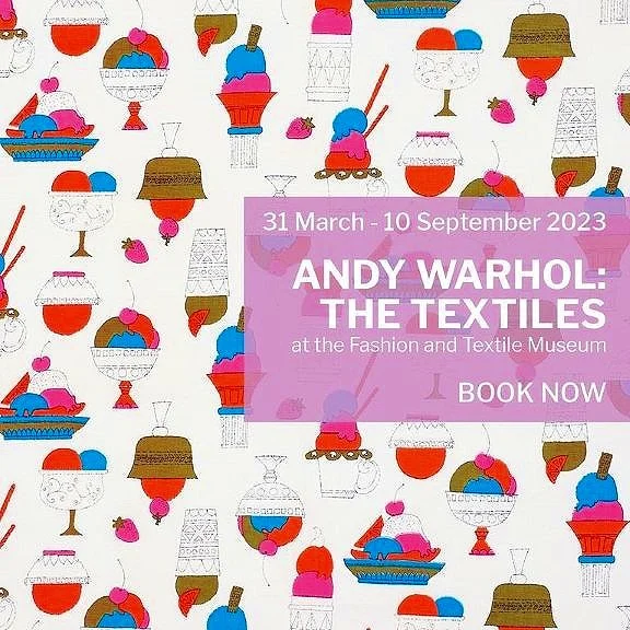 Andy Warhol : The Textiles ─ A Retrospective Exhibition At The Fashion ...