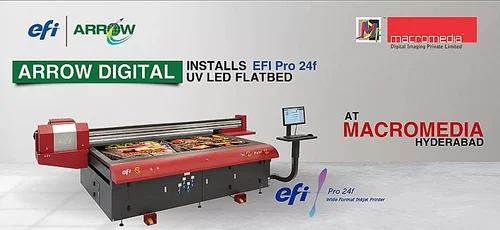 Arrow Digital Installs EFI Pro 24f Dedicated Flatbed UV LED Printer At ...