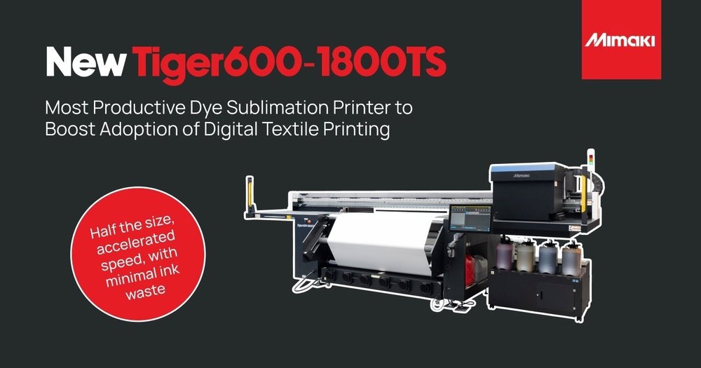 Hybrid Services See The Mimaki Tiger600-1800TS In High-Speed Action At Polish Digital Textile ...