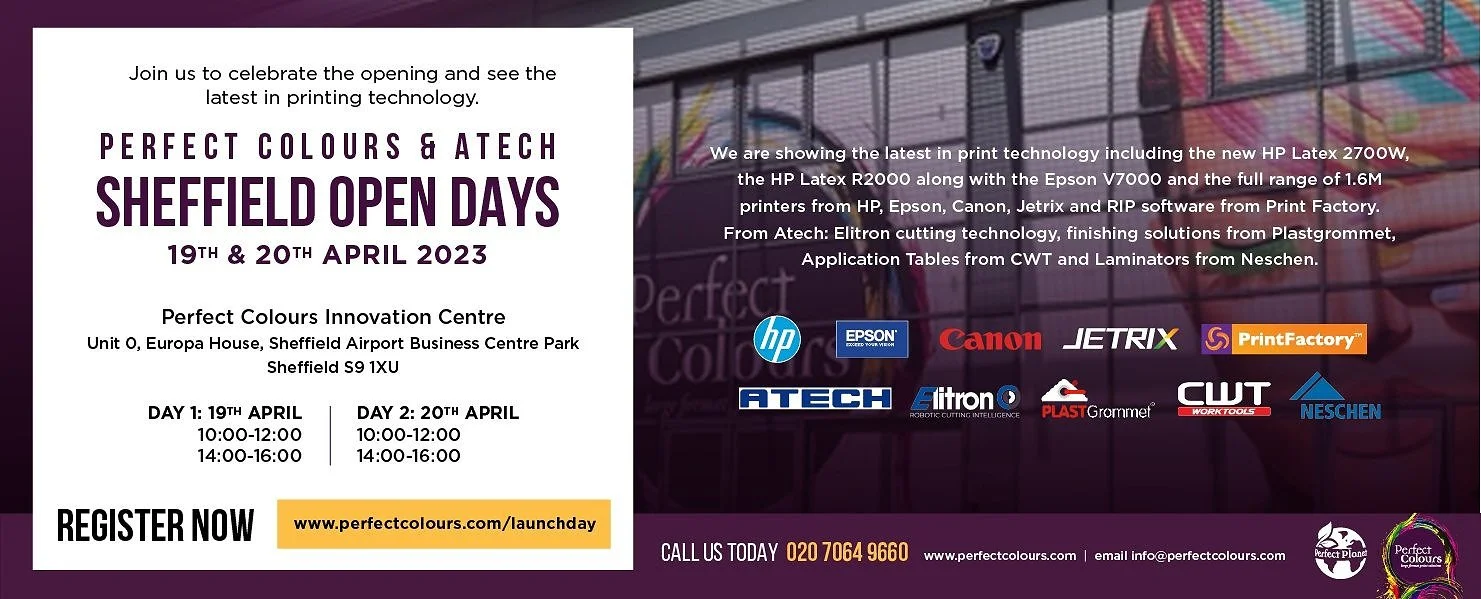 Perfect Colours Sheffield Open Days To Highlight The Latest In Digital ...