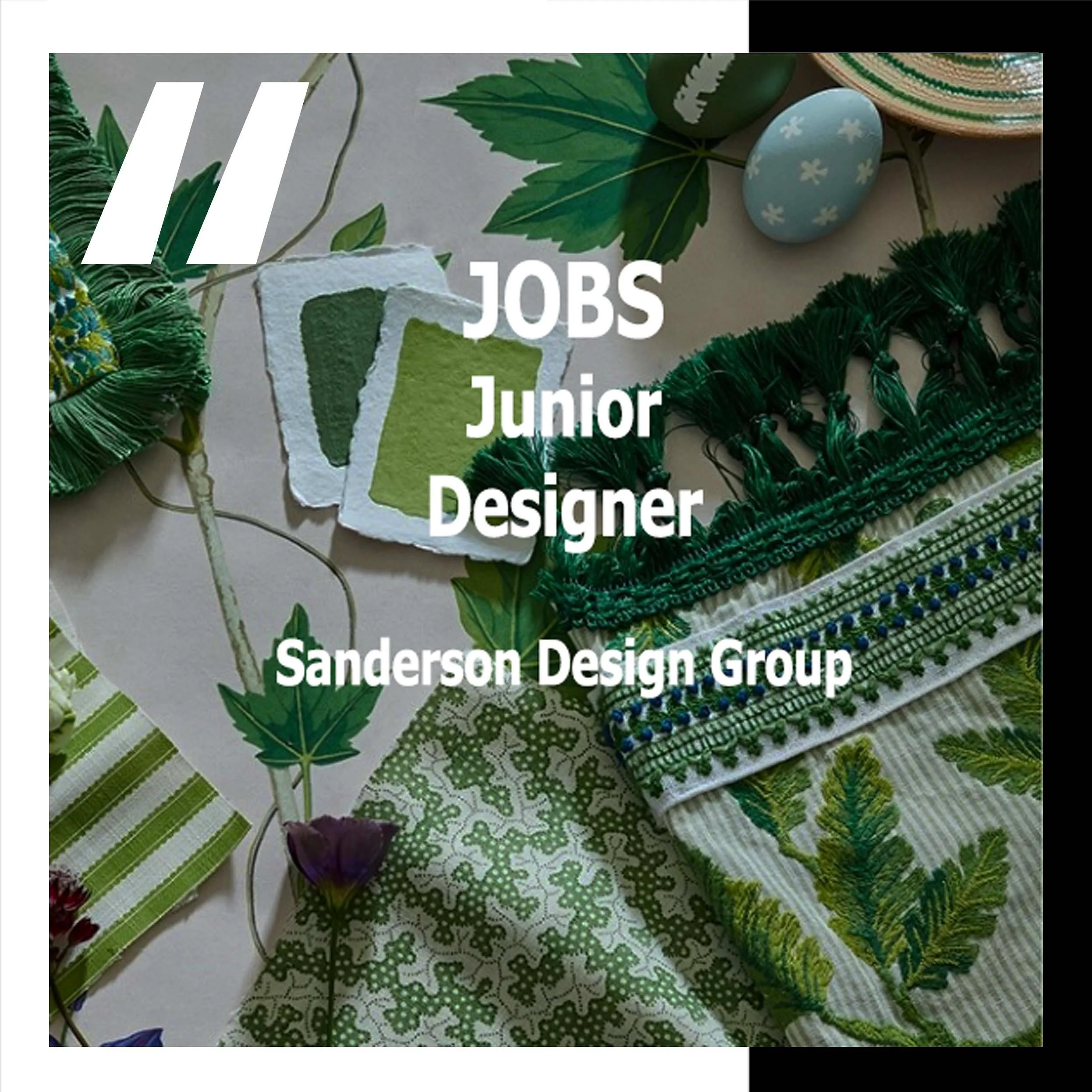 [JOBS] JUNIOR DESIGNER : SANDERSON DESIGN GROUP — TEXINTEL