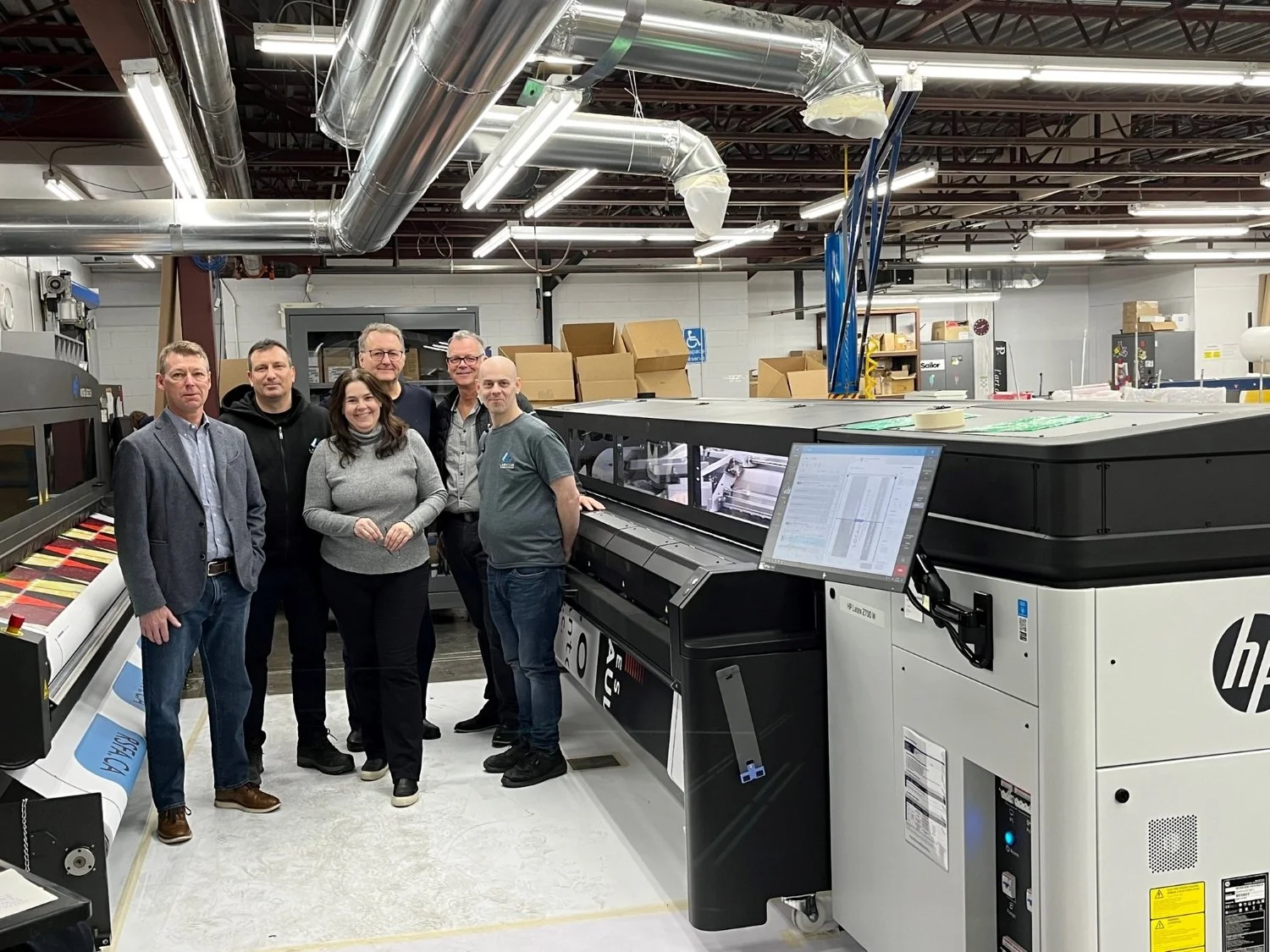 Lamcom Technologies Installs First HP Latex 2700W In Canada To Do “The Impossible” For Customers ...