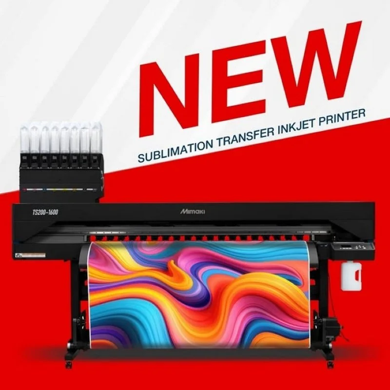 Global Debut For New Mimaki TS200-1600 Dye Sublimation Printer At The ...