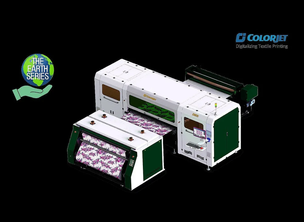 A Sustainable Textile Printing Process Revealed As ColorJet Unveil ...