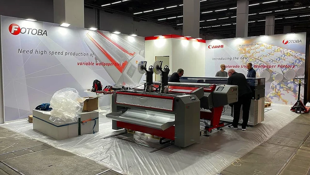 Witness The Future Of Digital Wallpaper Printing With Canon And Fotoba ...