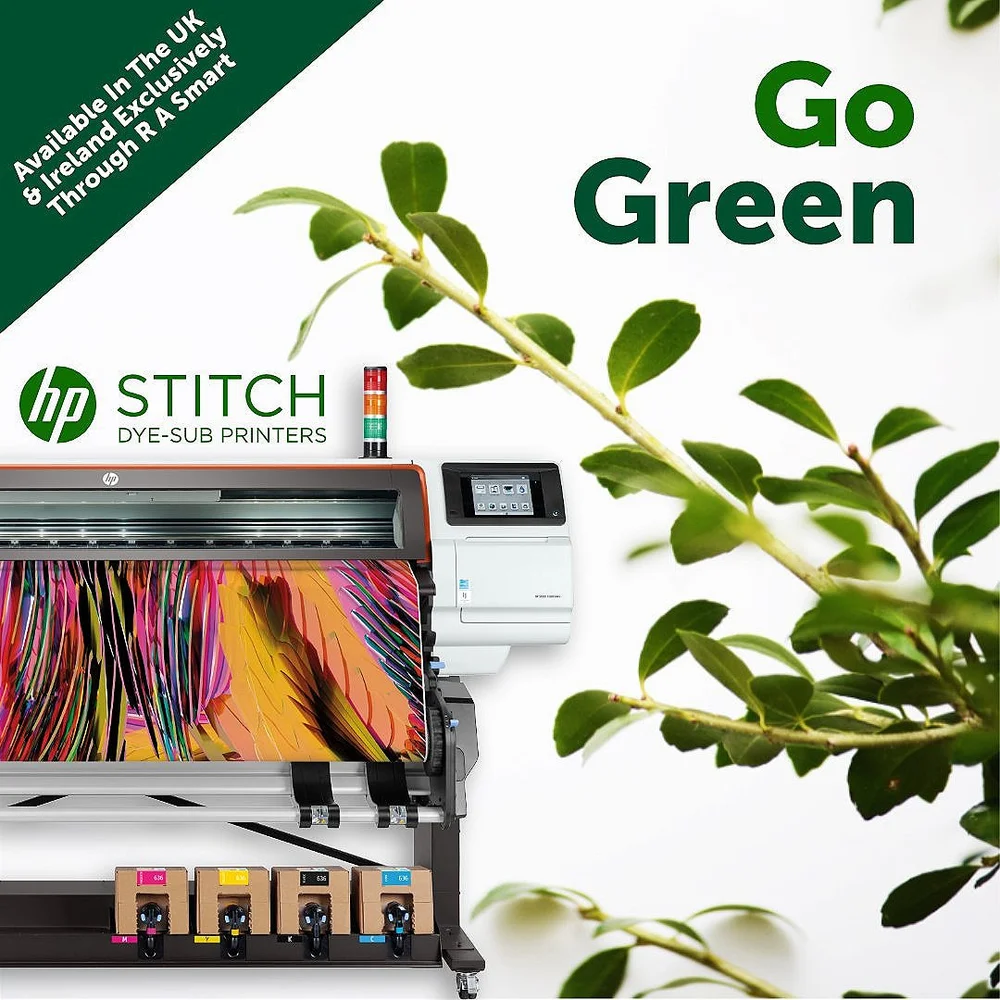Go Green With The HP Stitch S500 & S1000 Dye Sublimation Printers At R ...