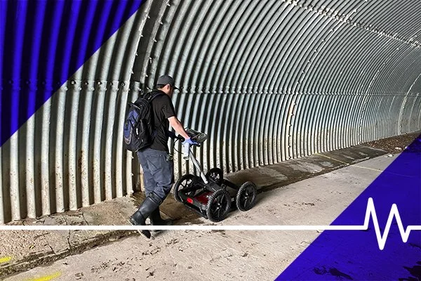 Ground Pentrating Radar (GPR) — Metallurgical Engineering Services