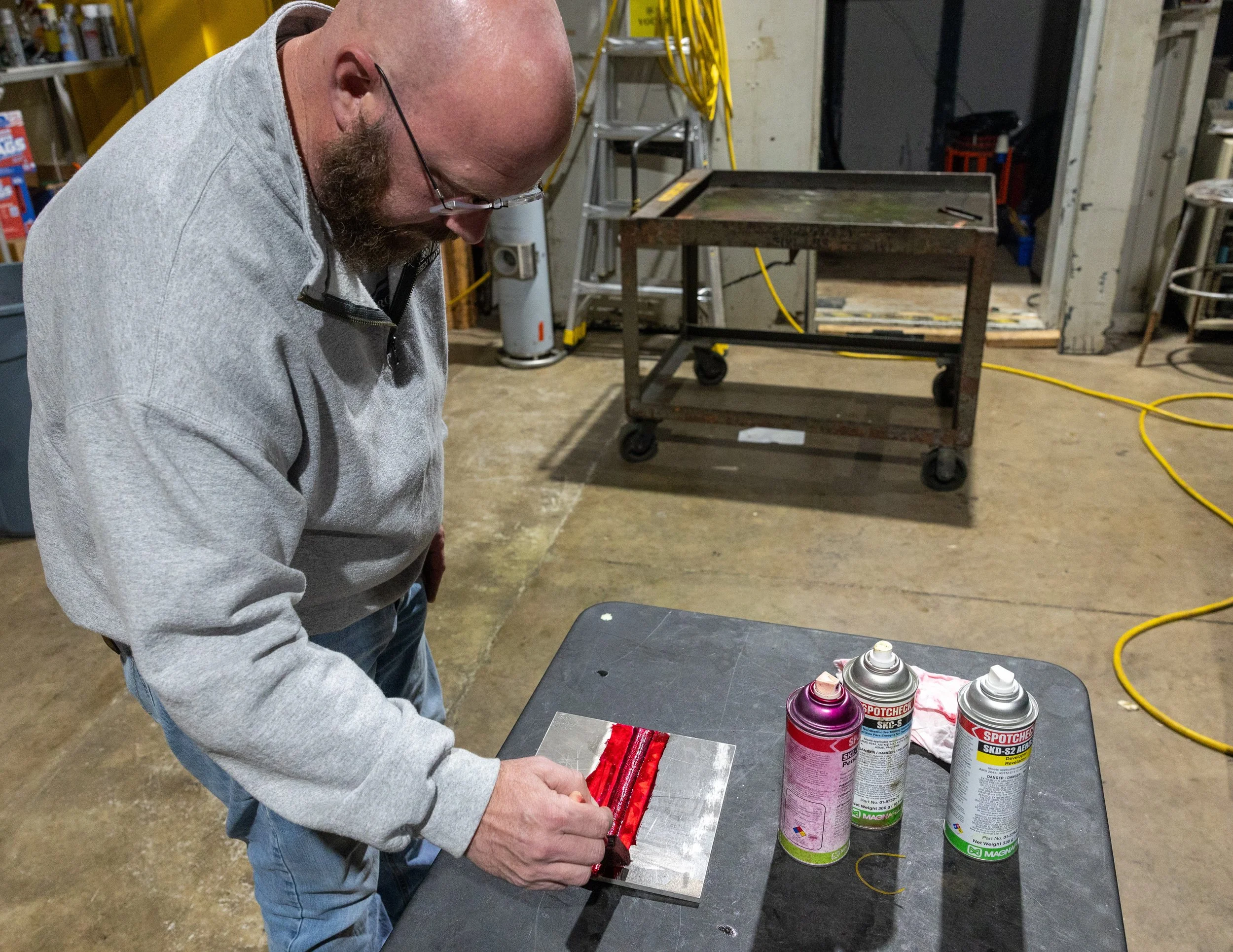 Dye Penetrant — Metallurgical Engineering Services
