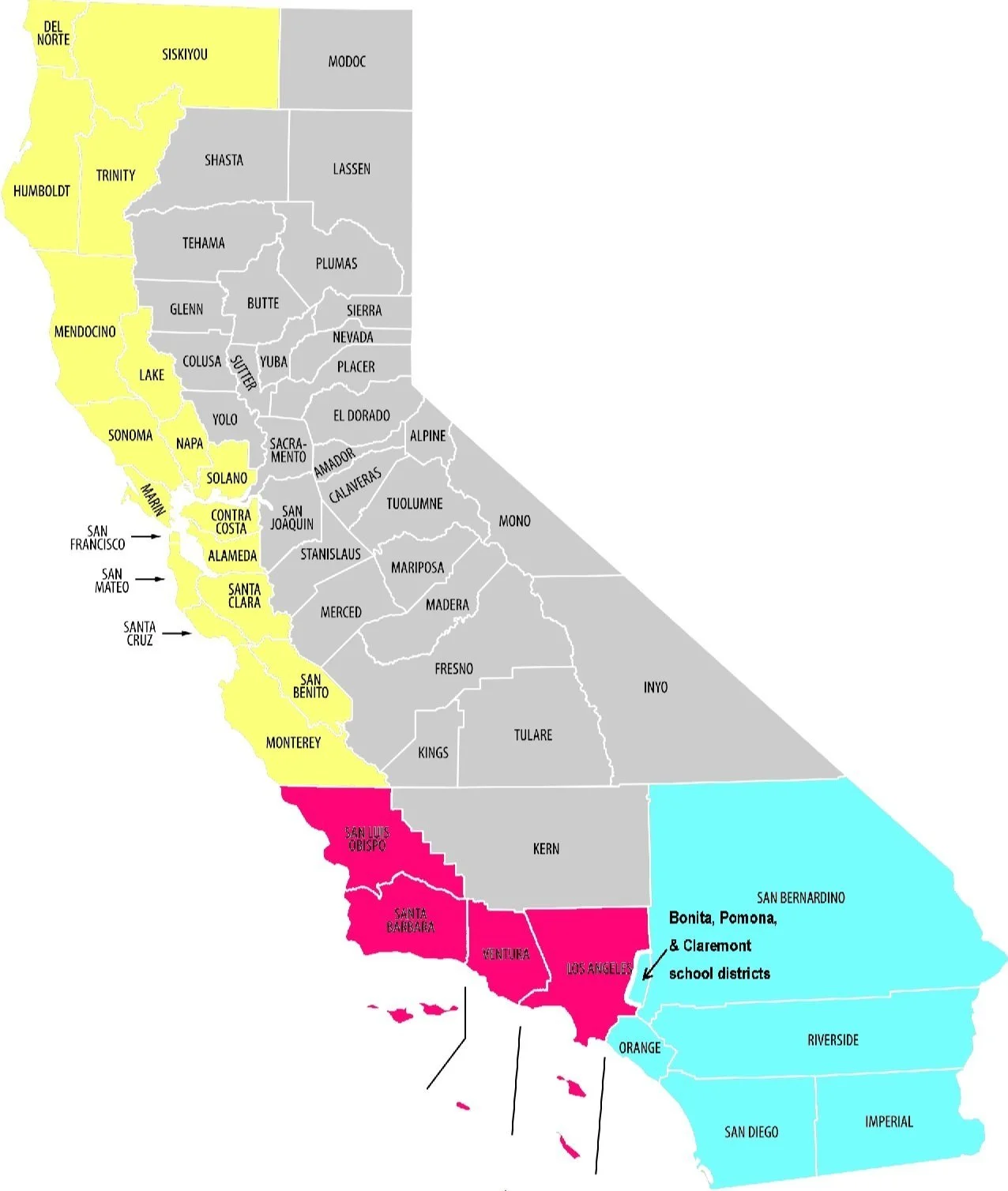 CA Regions Explainer — The National Parliamentary Debate League