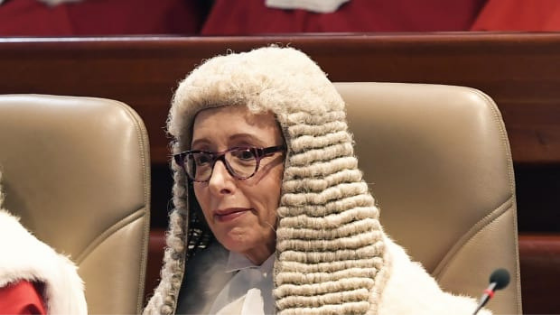 Judge Ruth McColl of Banco Courtroom — Power of Women in our Sixties
