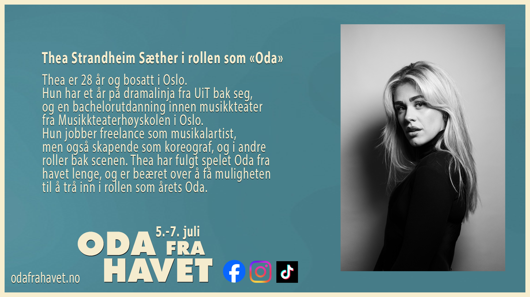 Nettside — Oda Fra Havet
