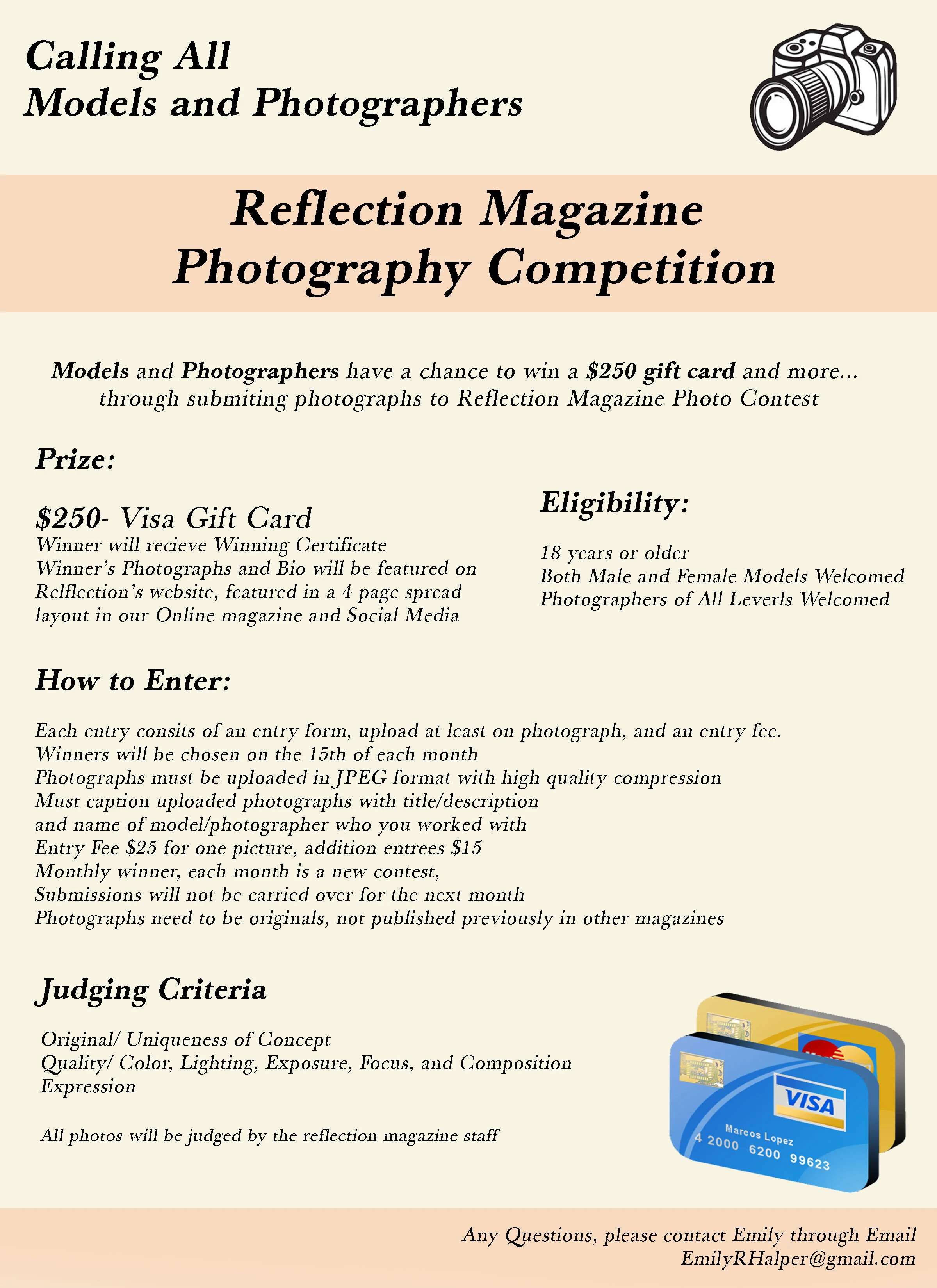 COMPETITION — Reflection Magazine