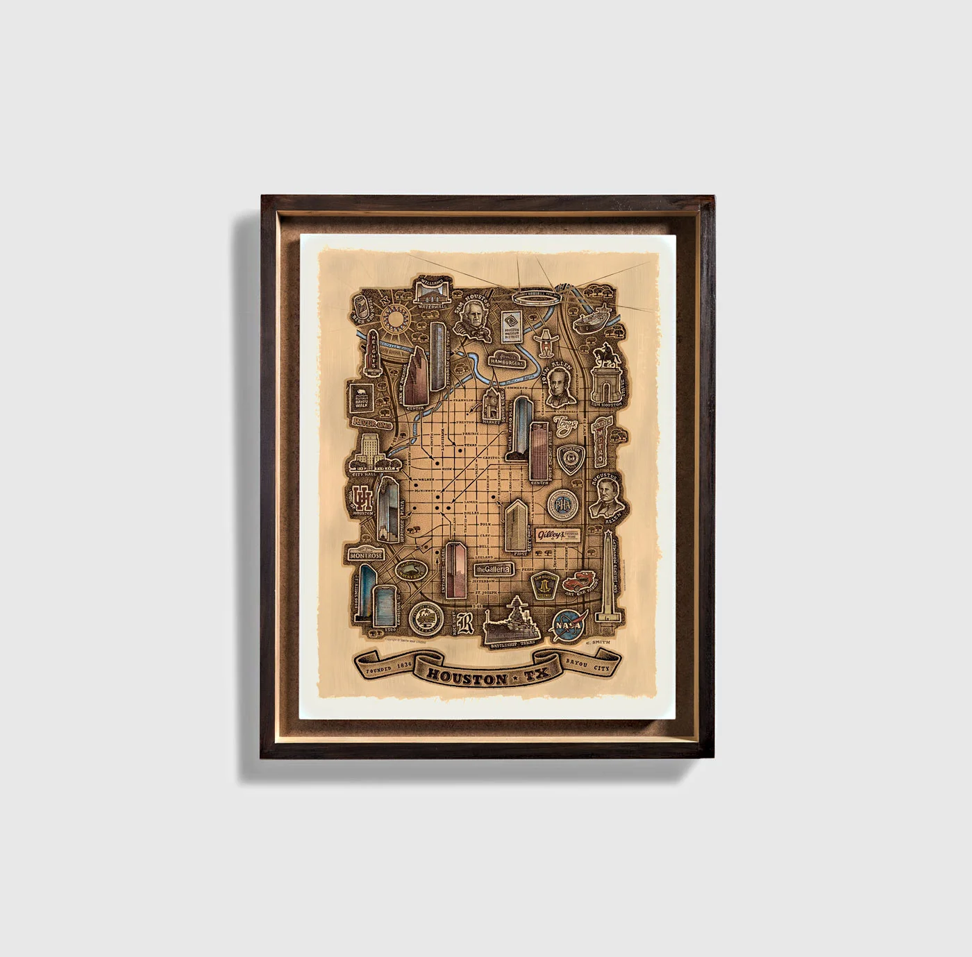 Smith Map Studio: Hand-drawn maps