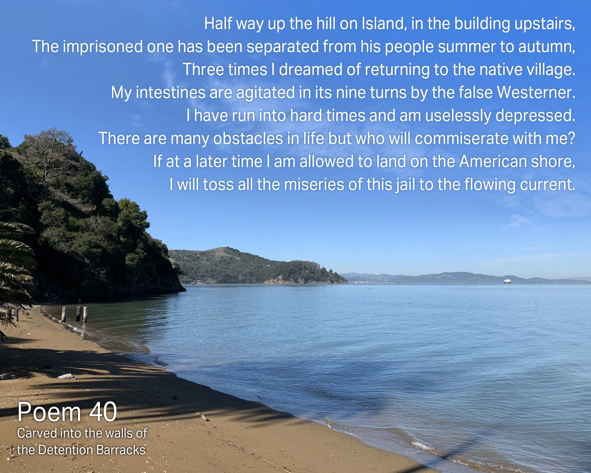 VOR - Chinese Poetry | Angel Island Immigration Station - San Francisco