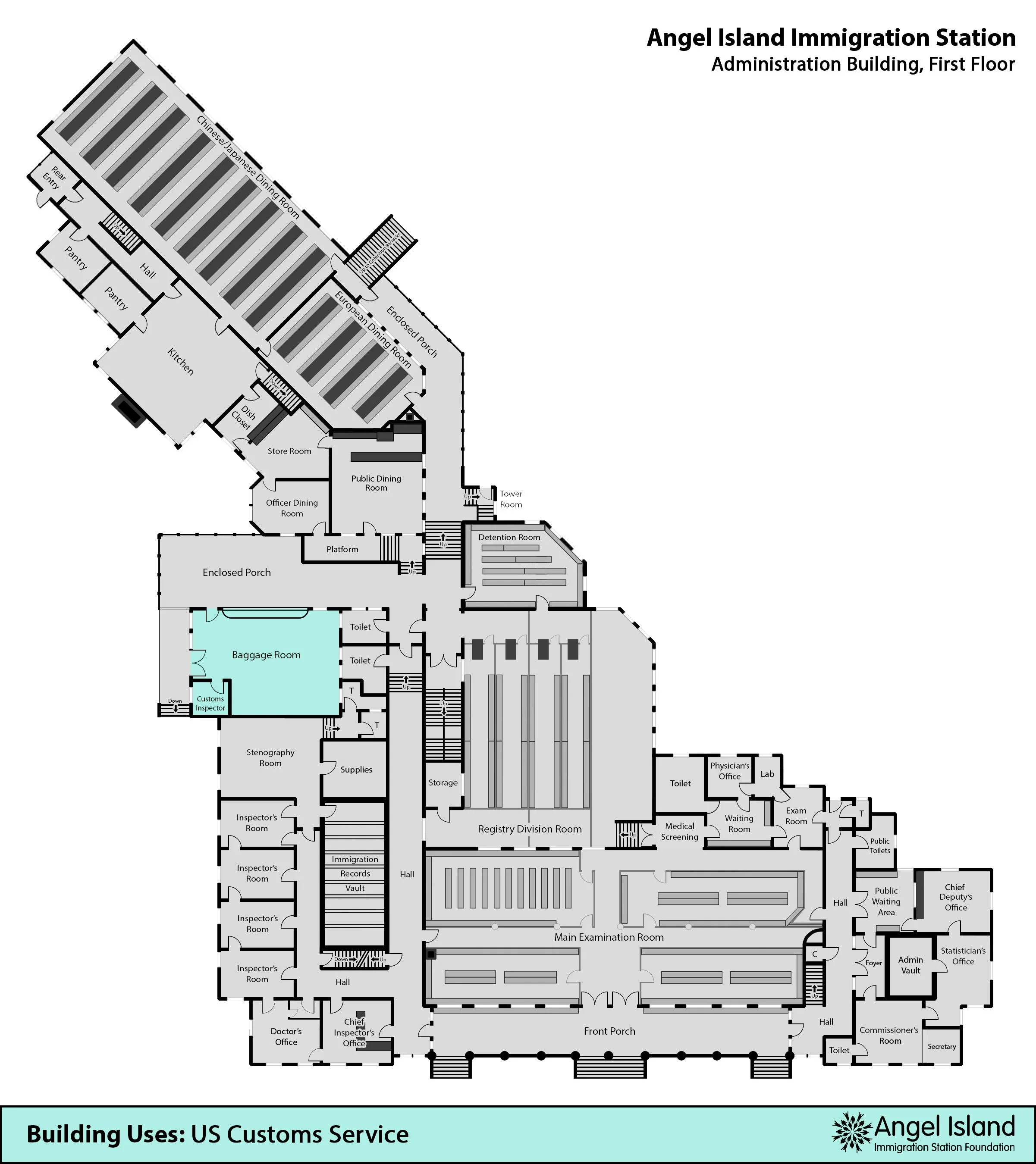 Vault #12: Administration Building | Angel Island Immigration Station ...