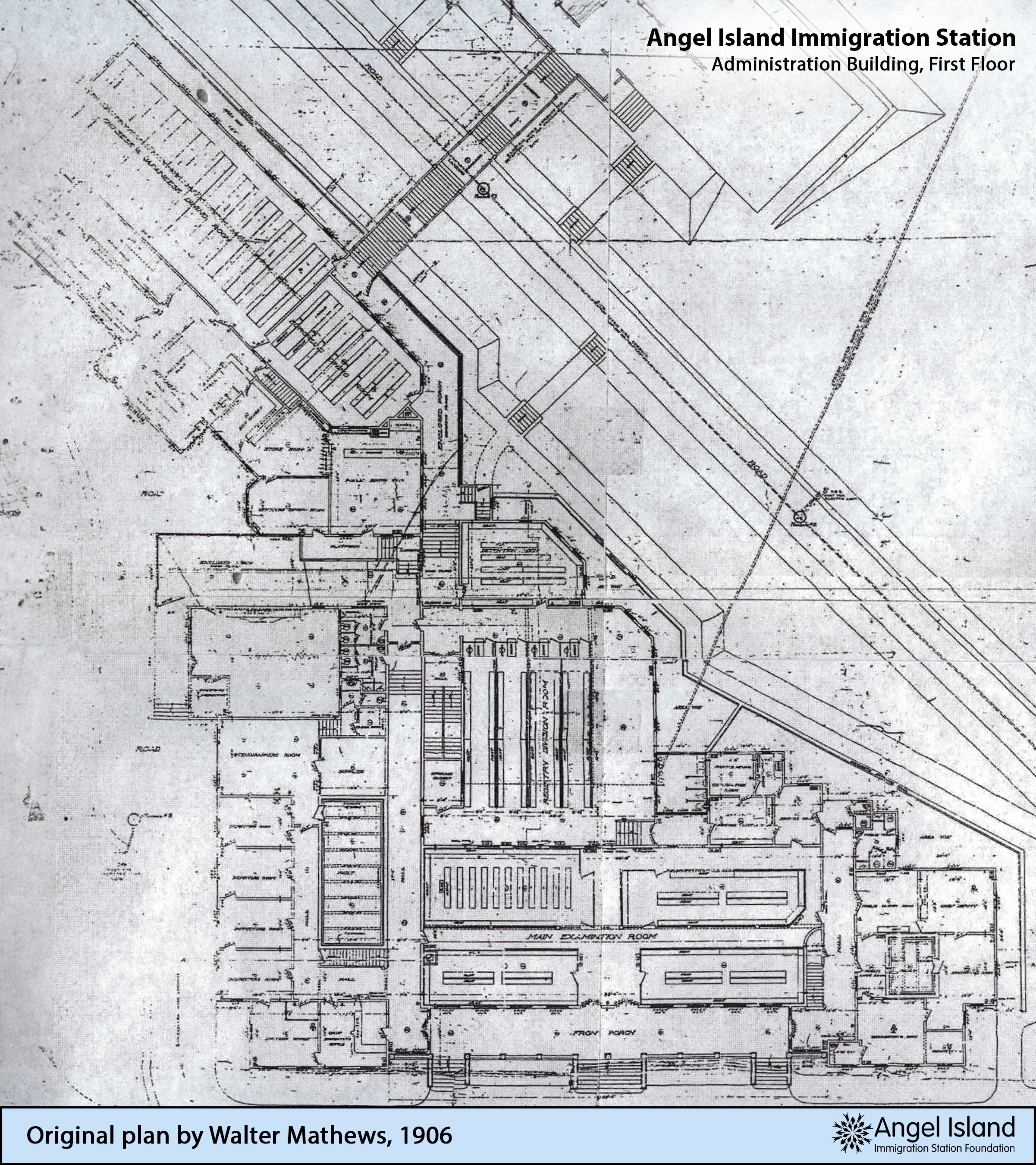 Administration Building | Angel Island Immigration Station - San Francisco