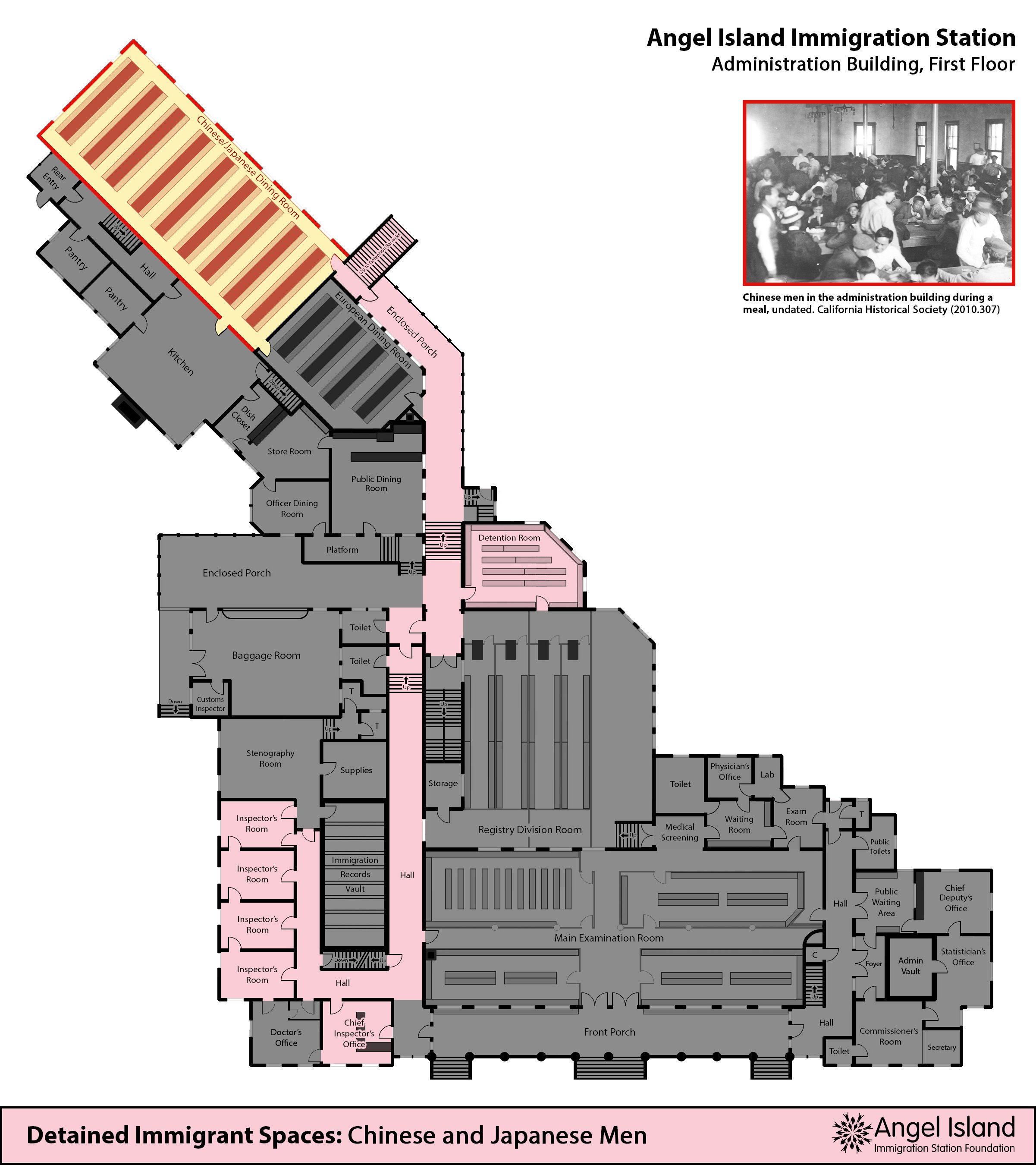 Administration Building | Angel Island Immigration Station - San Francisco