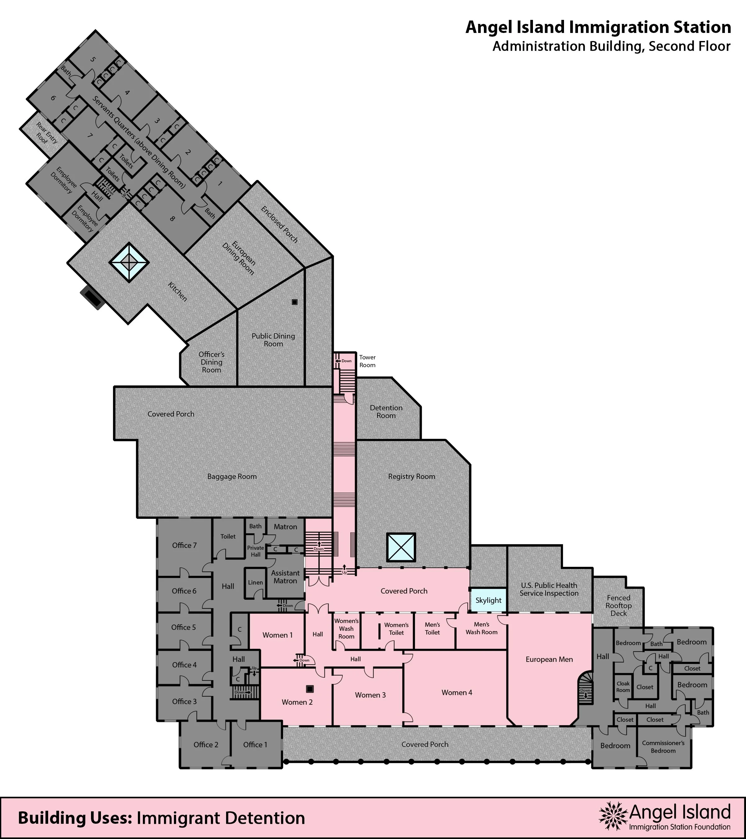 Vault #12: Administration Building | Angel Island Immigration Station ...