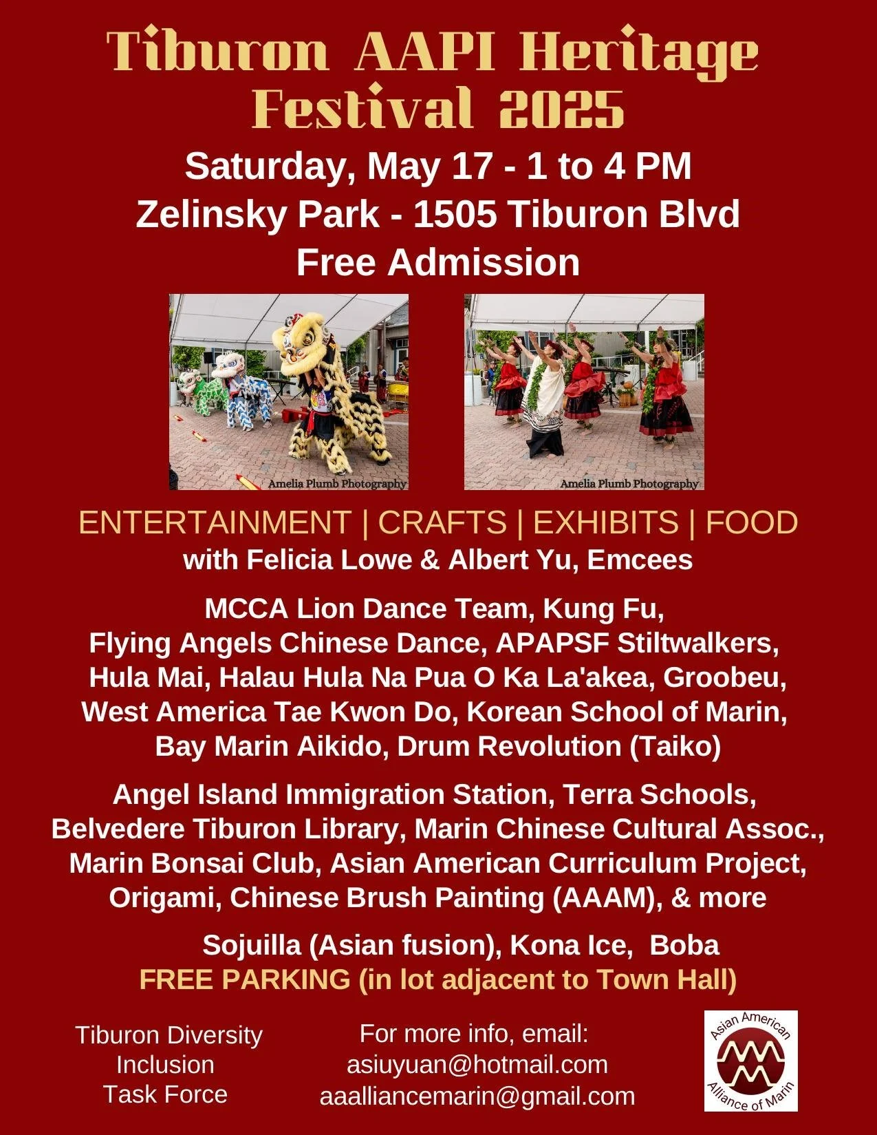 Tiburon AAPI Heritage Festival 2025 | Angel Island Immigration Station ...