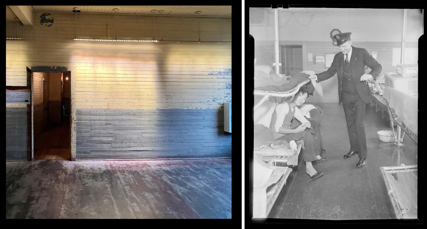 Vault #18: Barracks | Room 105 | Angel Island Immigration Station - San ...