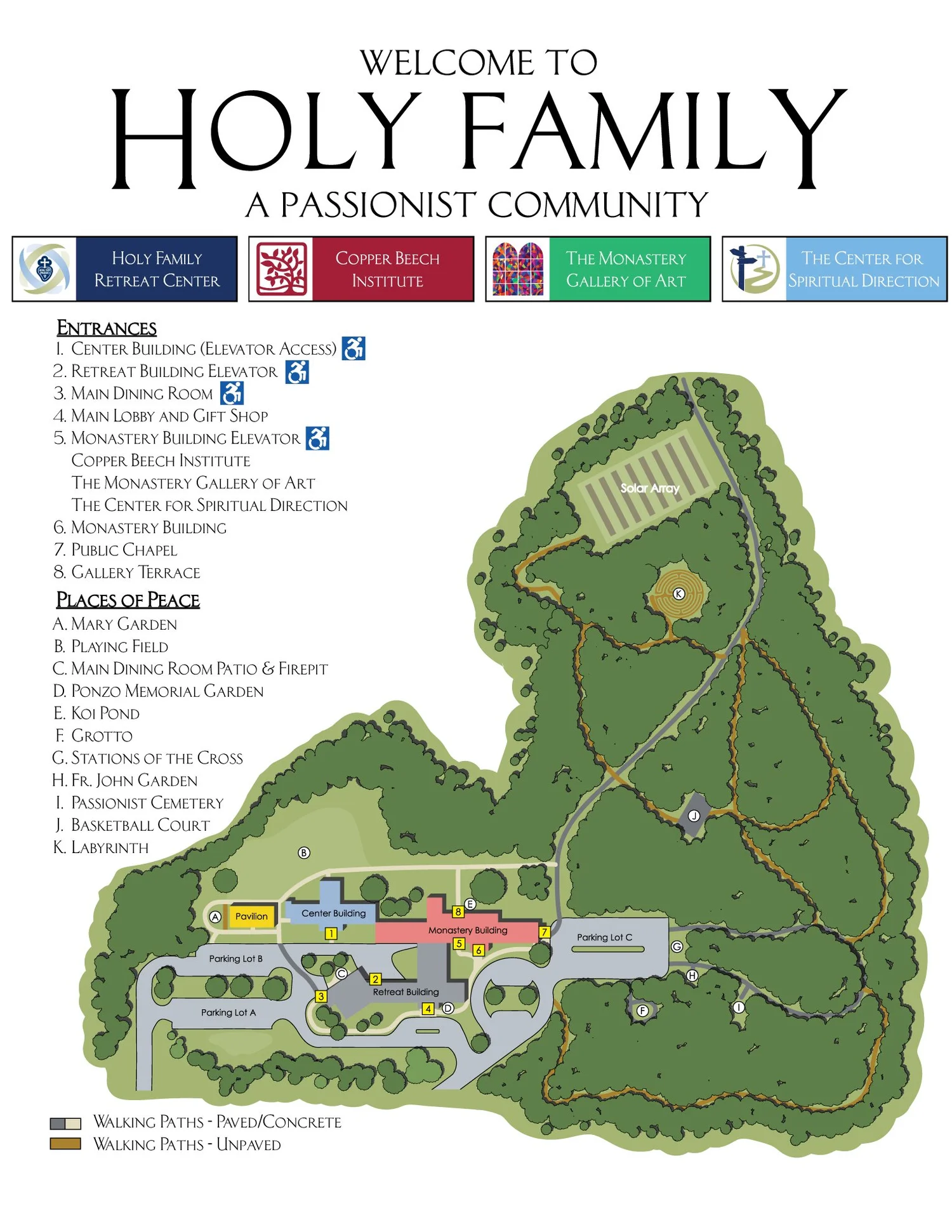 Our Campus — CT's Catholic Retreat Center - Holy Family Passionist ...