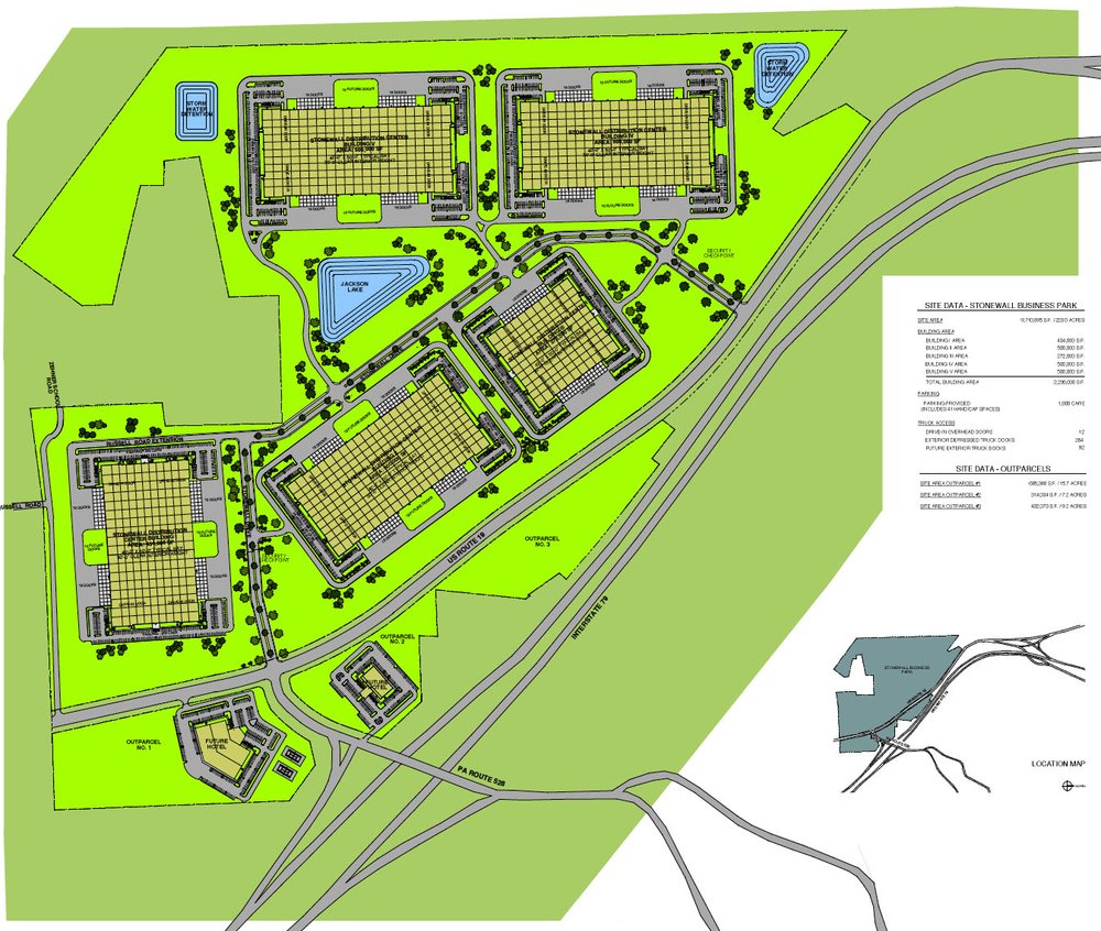STONEWALL INDUSTRIAL PARK MASTER PLAN — F U K U I ARCHITECTS