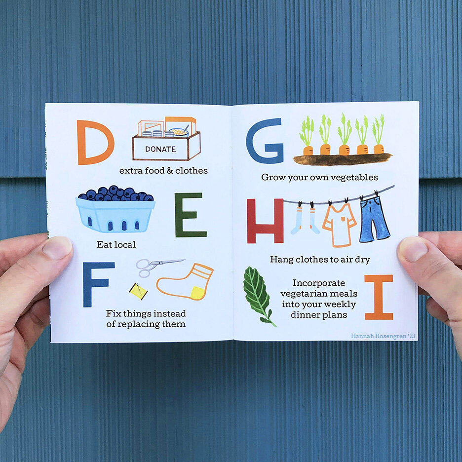 Eco-Friendly Alphabet — Hannah Rosengren Studio