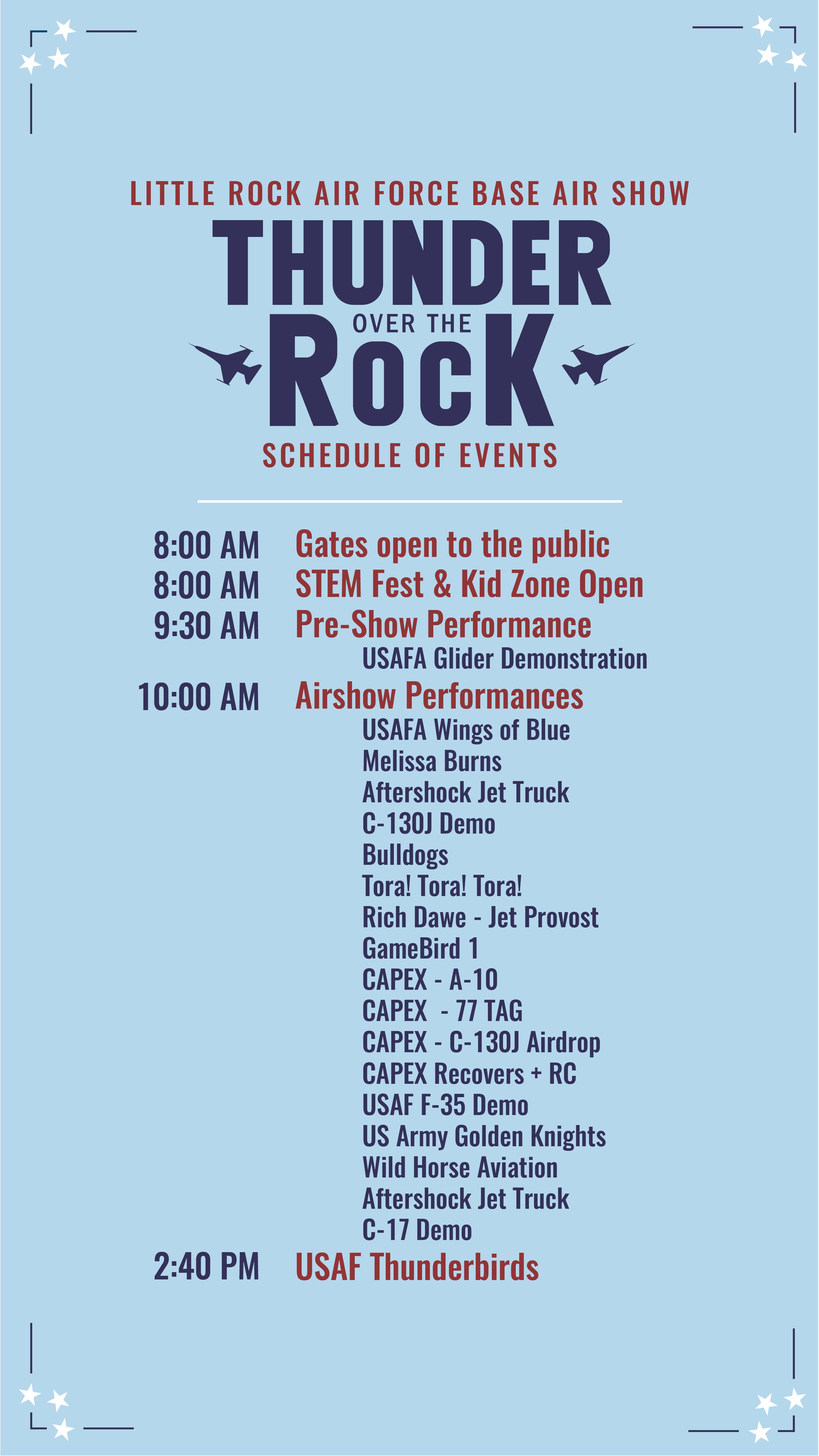 Thunder Schedule 2022