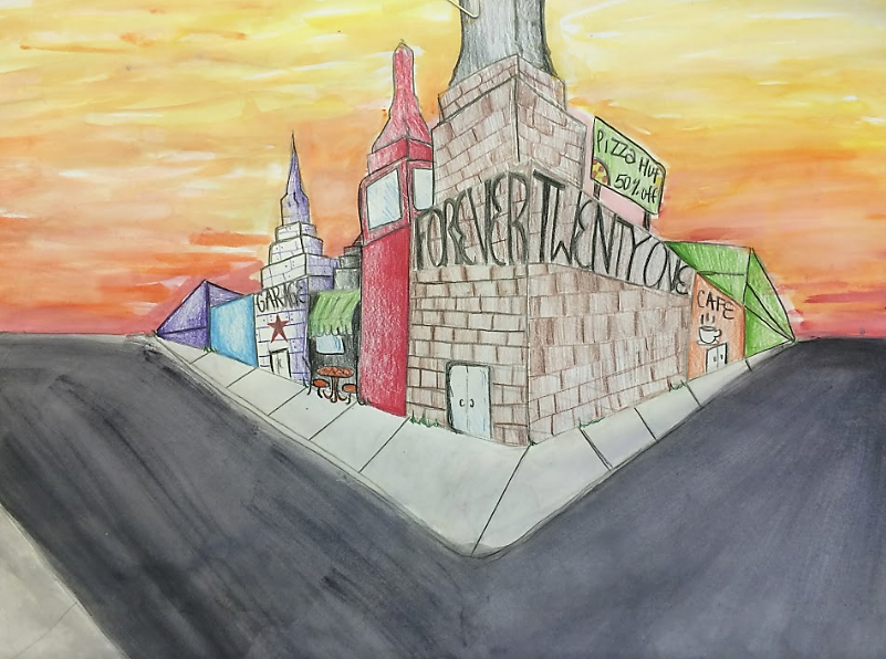 Two Point Perspective Art