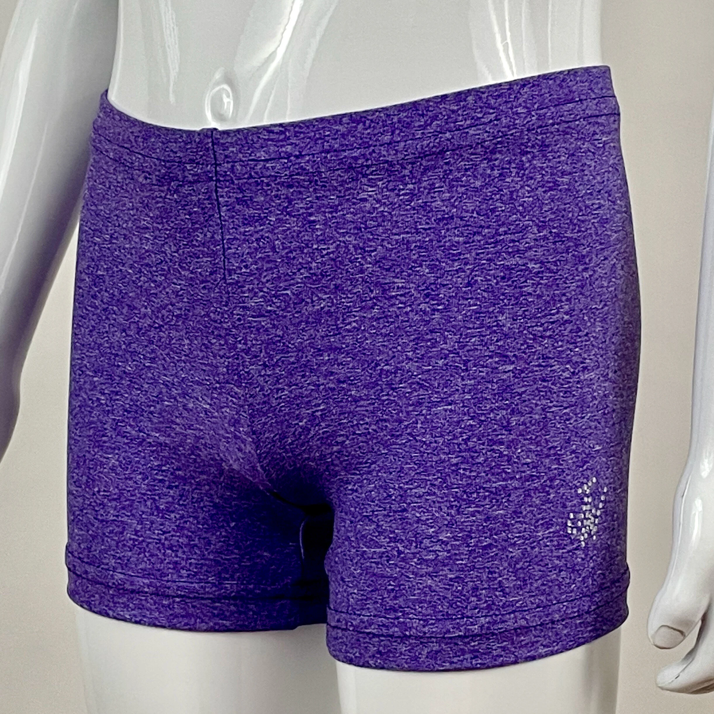 Purple Performance Shorts — Jamwear Leos