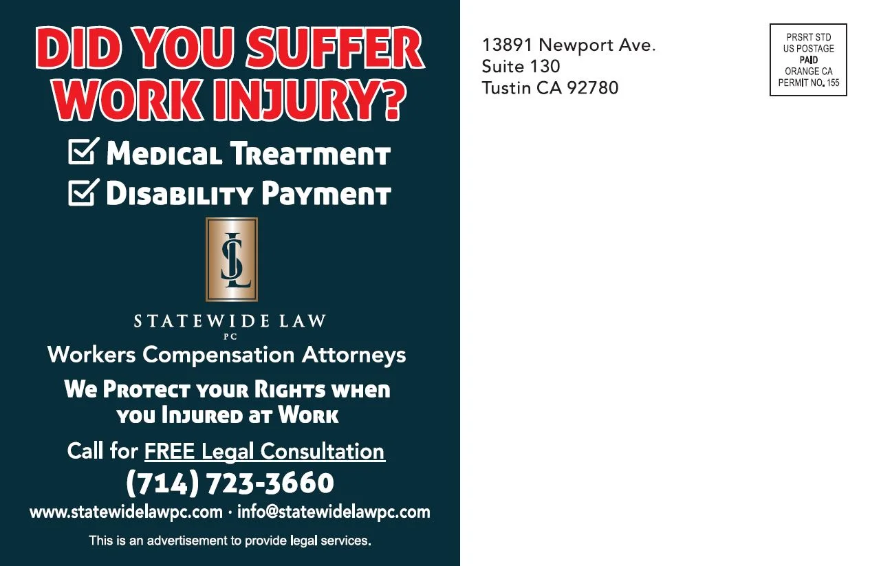 Direct Mail Postcard Samples — Direct Mail, Fulfillment Services ...