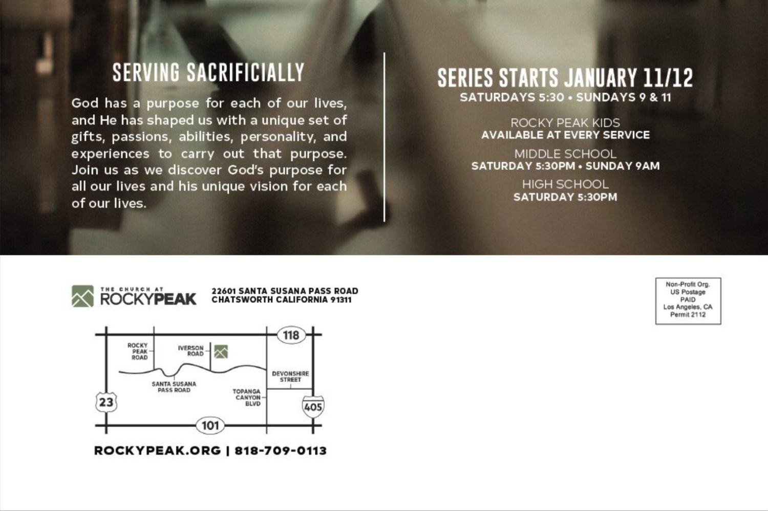 Church Direct Mail Samples — Direct Mail, Fulfillment Services, Mailing ...