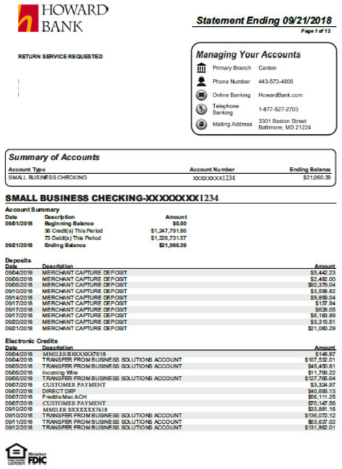 Statement Mailing Samples — Direct Mail, Fulfillment Services, Mailing List