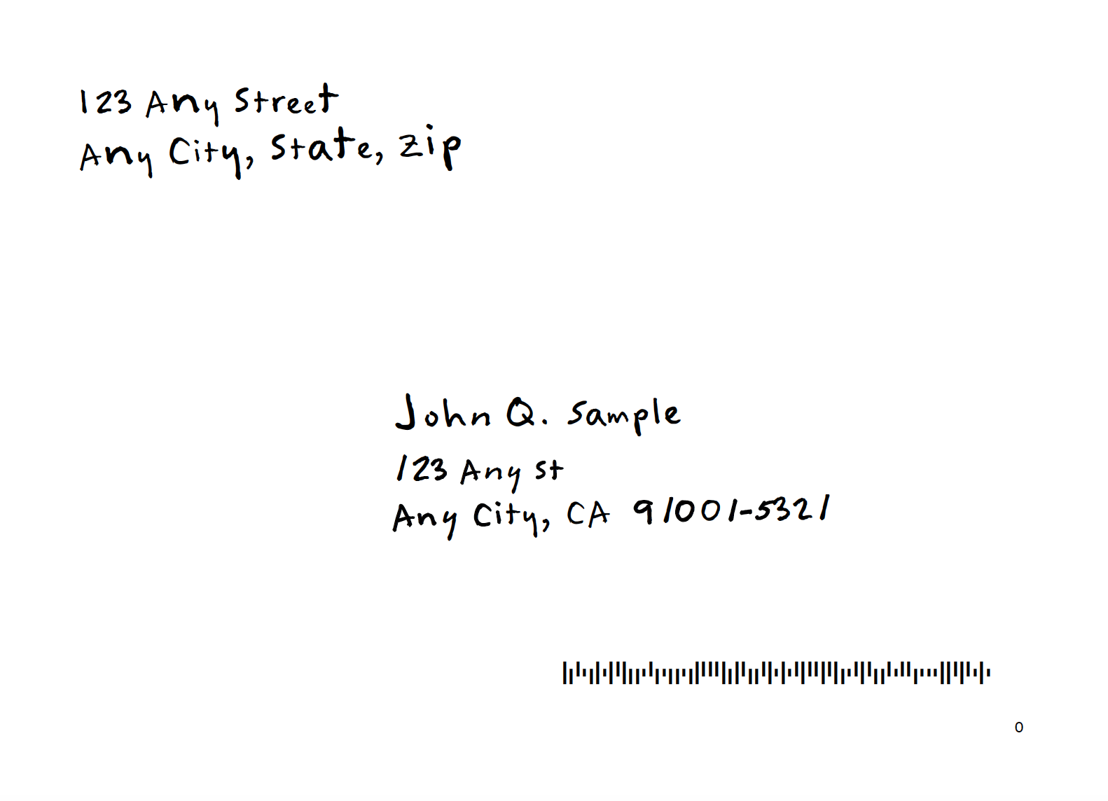 Variable Handwriting Font Mailing — Direct Mail, Fulfillment Services ...