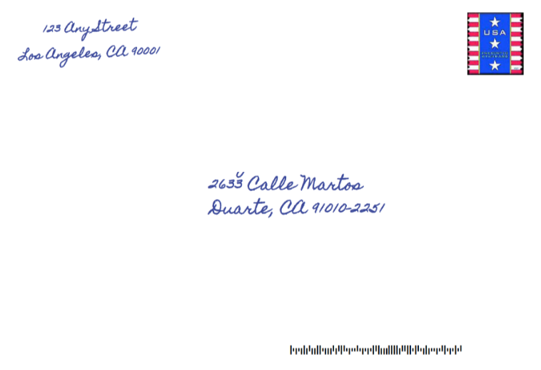 Handwriting Font Direct Mail Samples — Direct Mail, Fulfillment ...