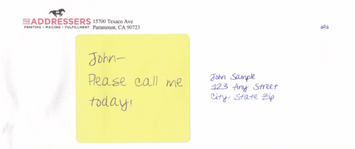 Direct Mail Envelope Samples — Direct Mail, Fulfillment Services ...