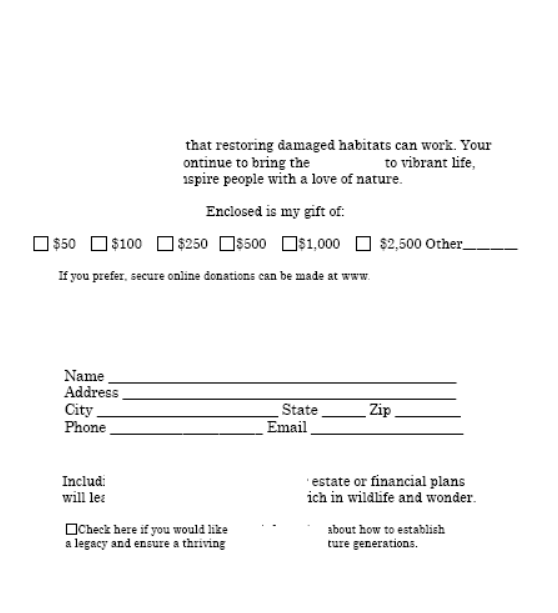 Nonprofit Direct Mail Samples — Direct Mail, Fulfillment Services, Mailing List