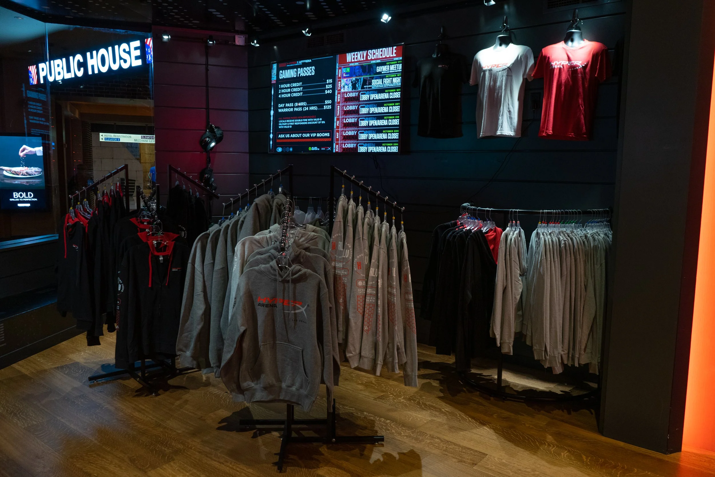 Photo Gallery — HyperX Arena Las Vegas at the Luxor