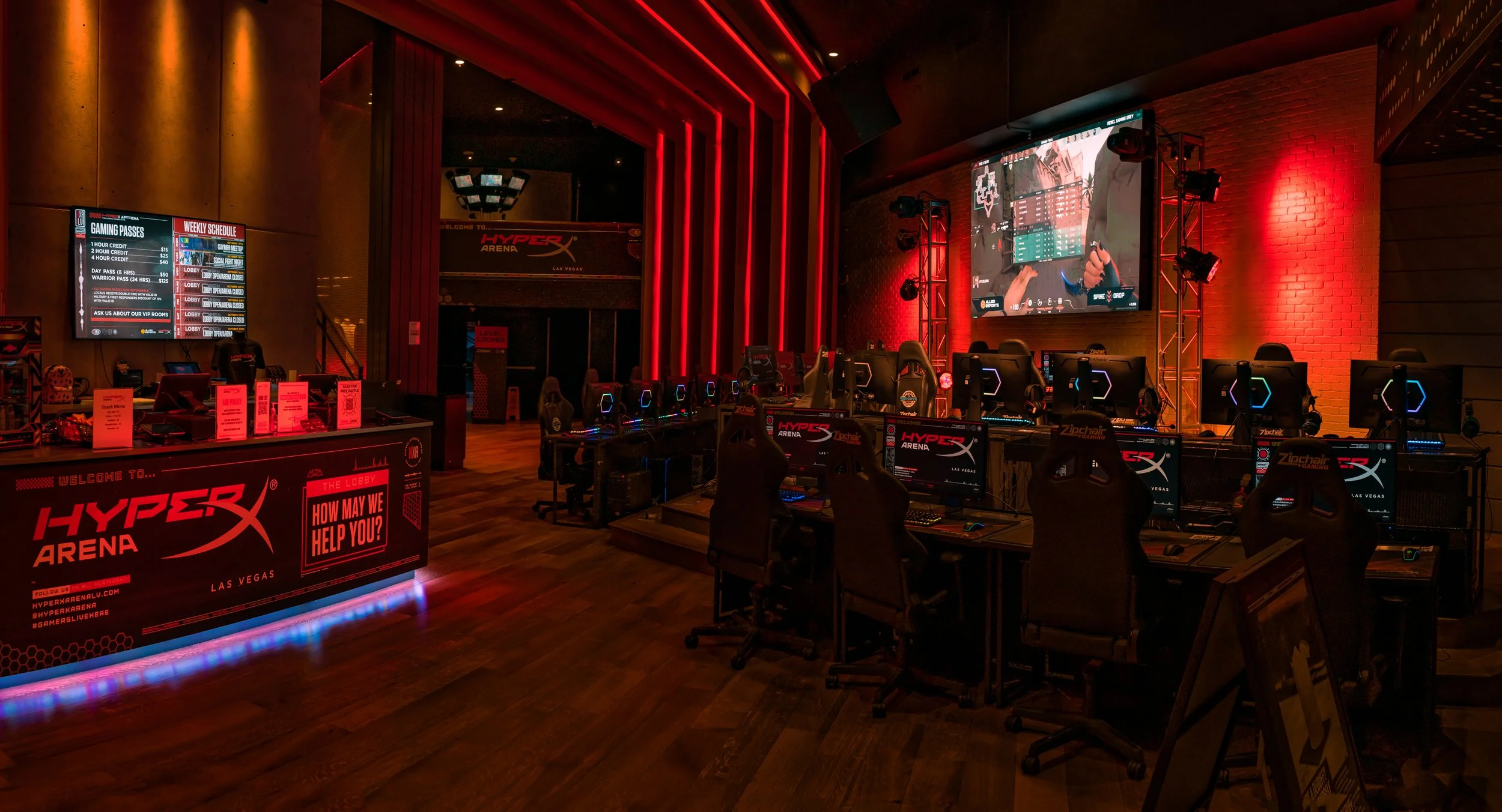 Photo Gallery — HyperX Arena Las Vegas at the Luxor