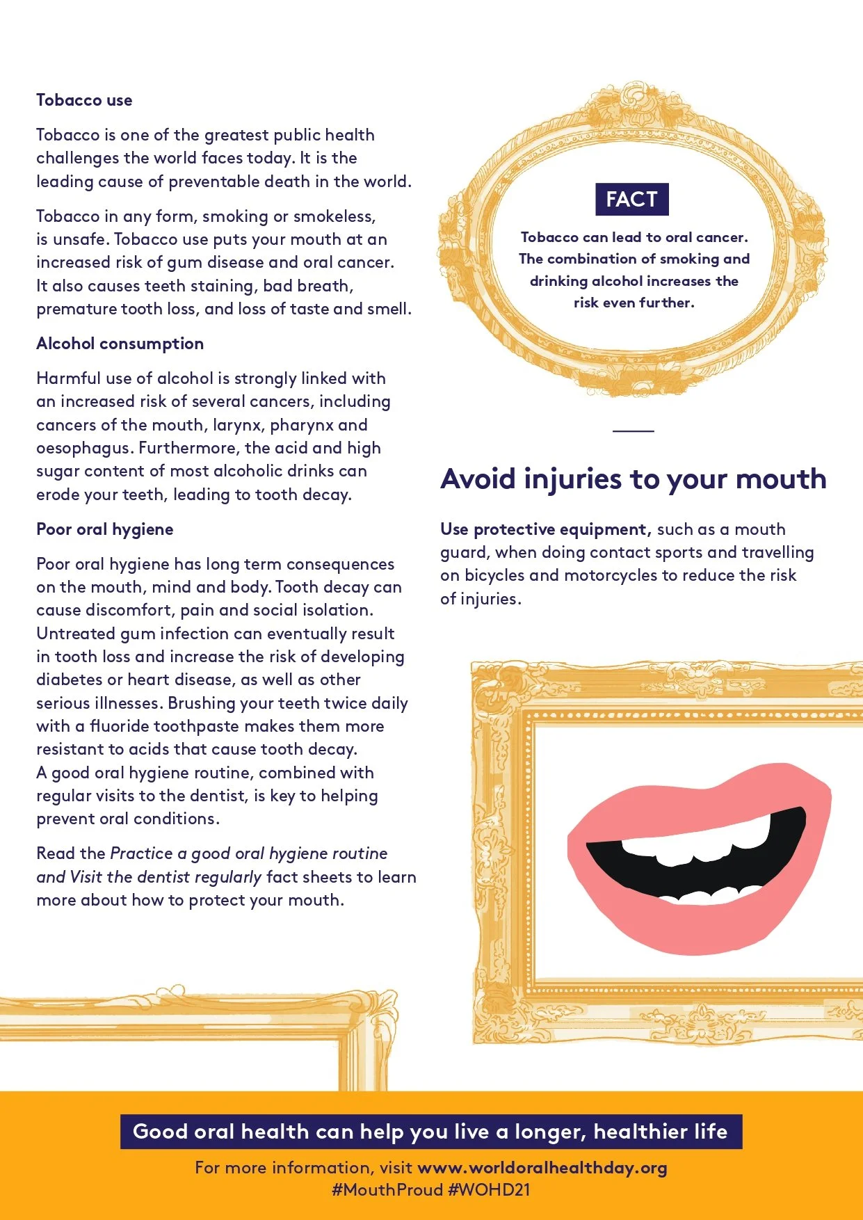 TAKE CHARGE OF YOUR ORAL HEALTH🦷💖 — Miramichi Smiles