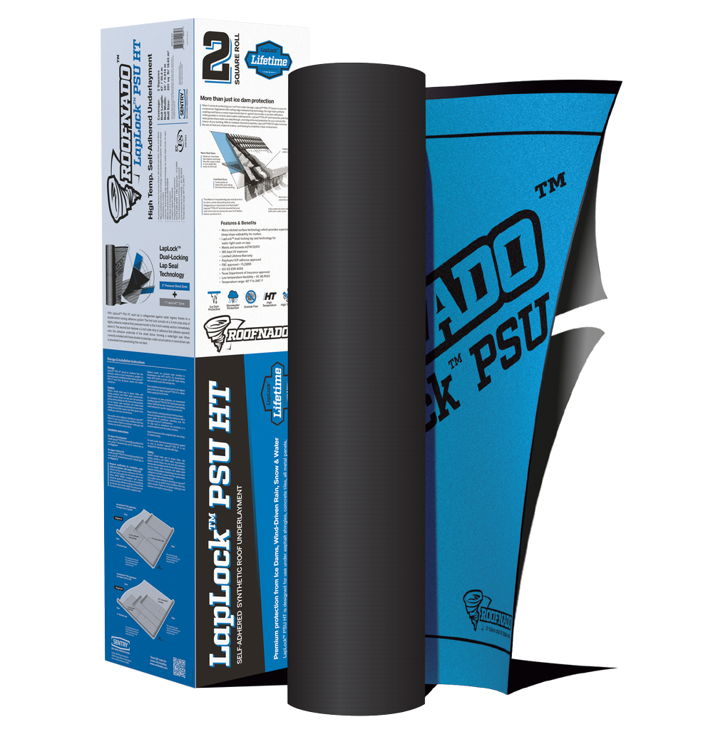 LapLock™ PSU HT | High-Temp Peel & Stick Roofing Underlayment — All ...