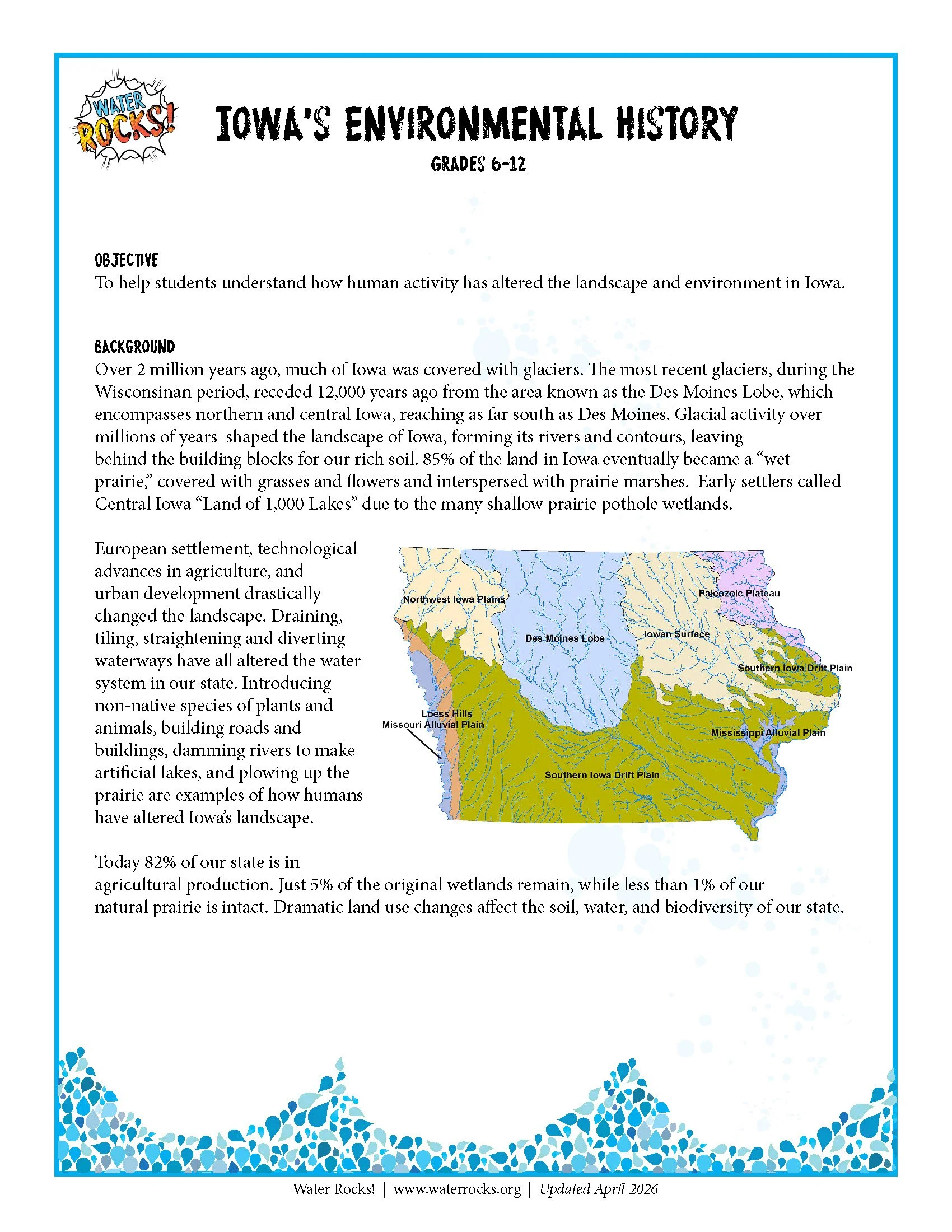 Prairie Activities — Water Rocks!