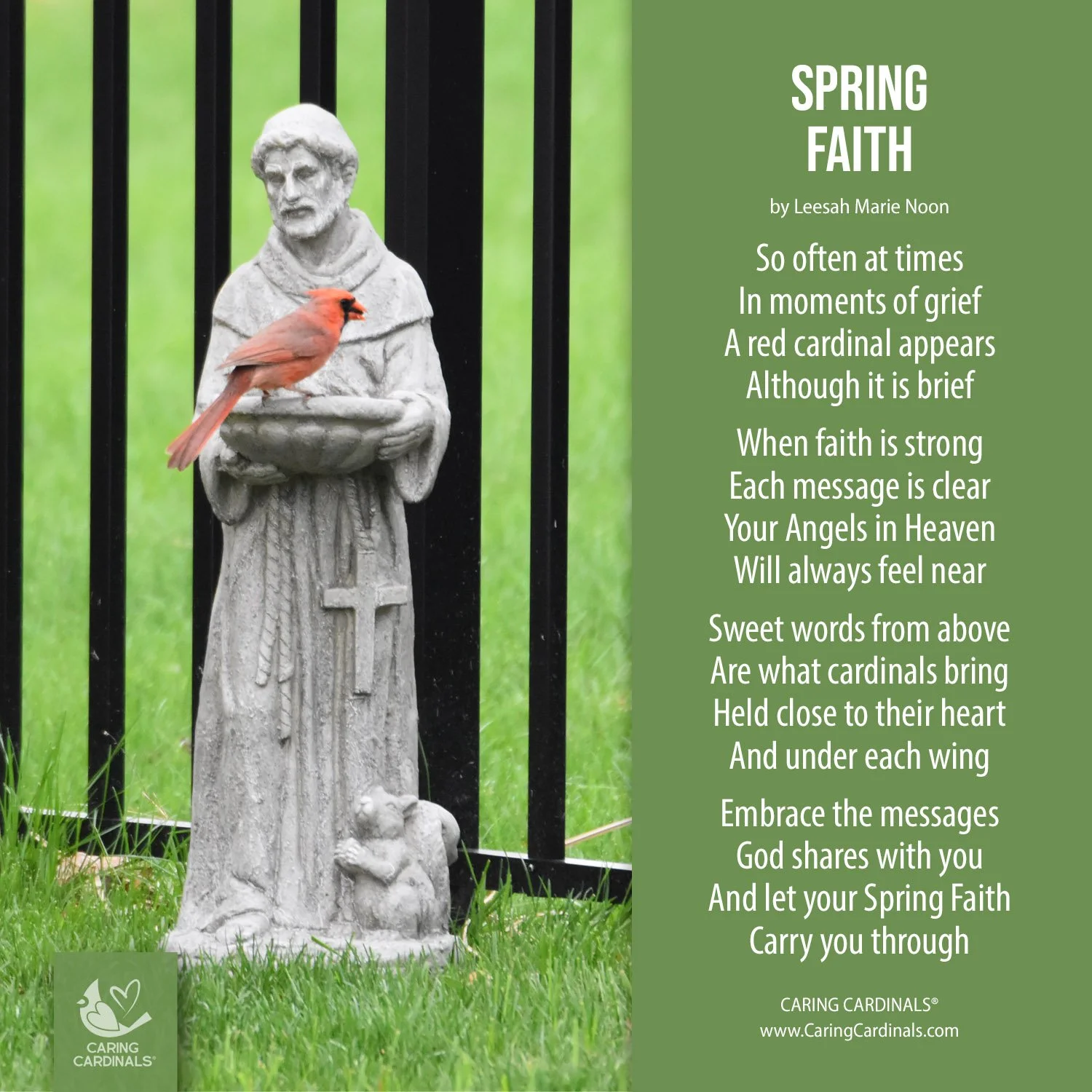 POETRY — CARING CARDINALS