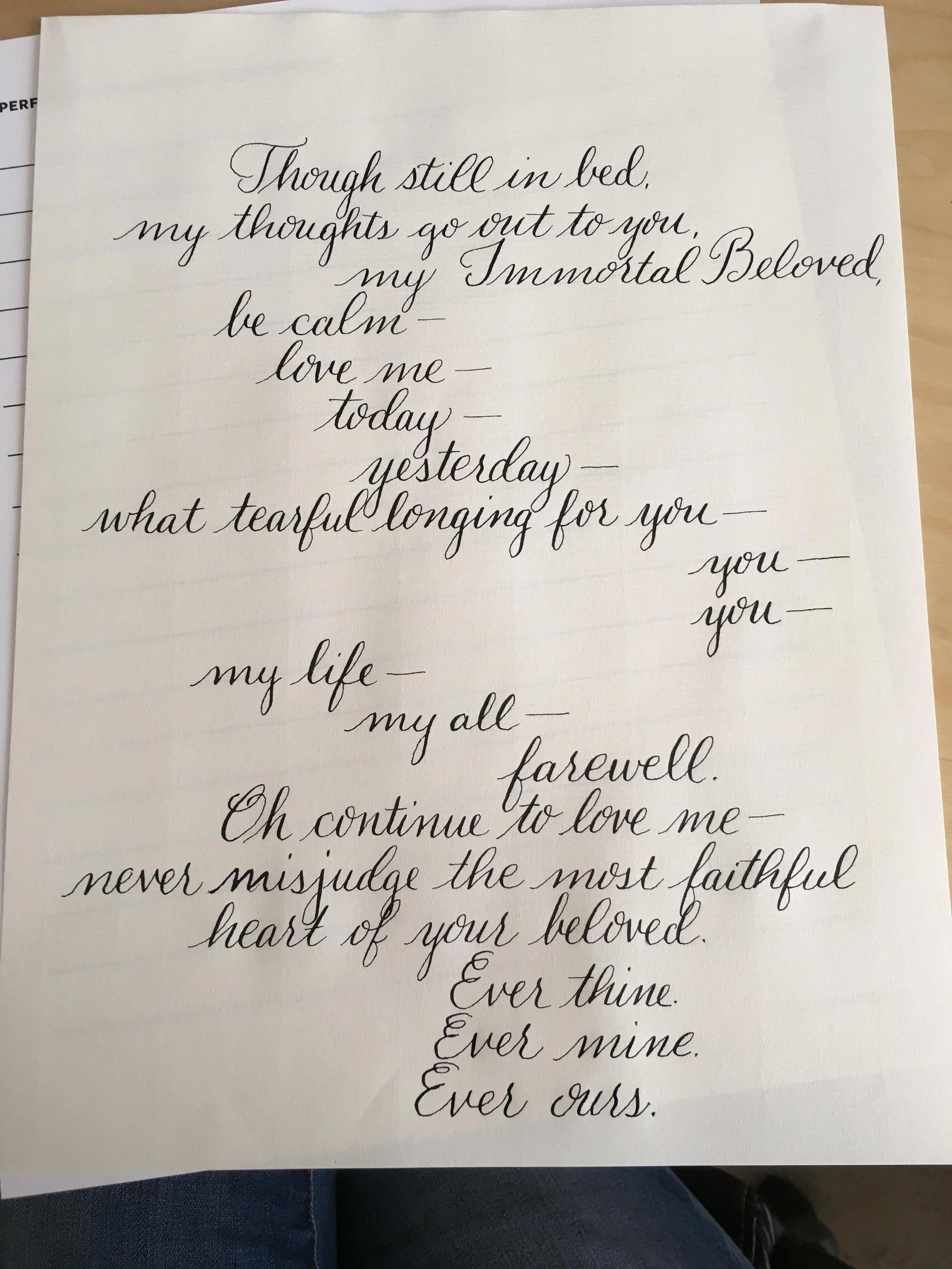 Love Letter Immortal Beloved