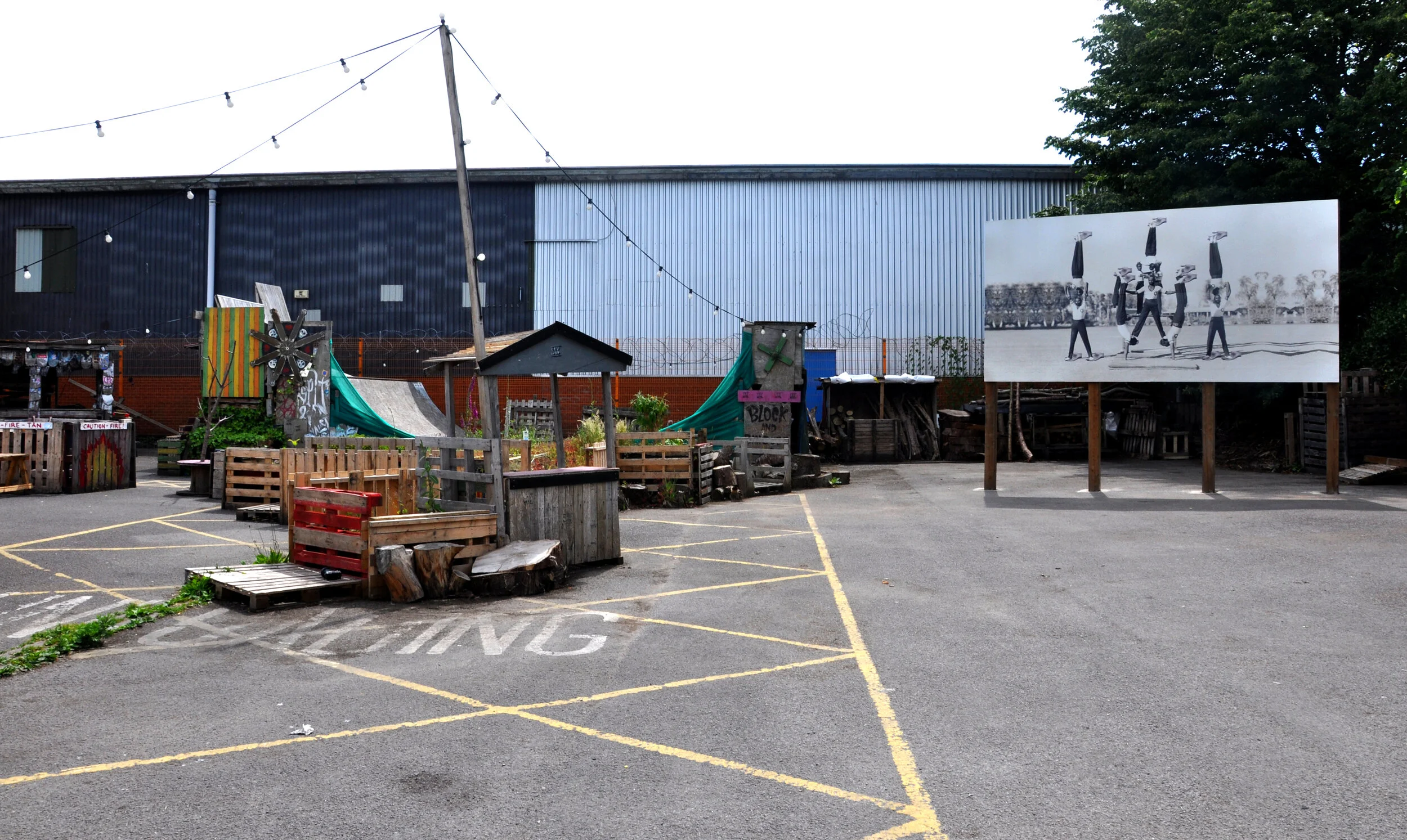 Billboard Commission #2 — Spit & Sawdust