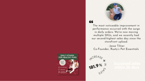 Case Study : Rusty’s Pet Essentials — Launch Ready Amazon Listings by Mindful Goods