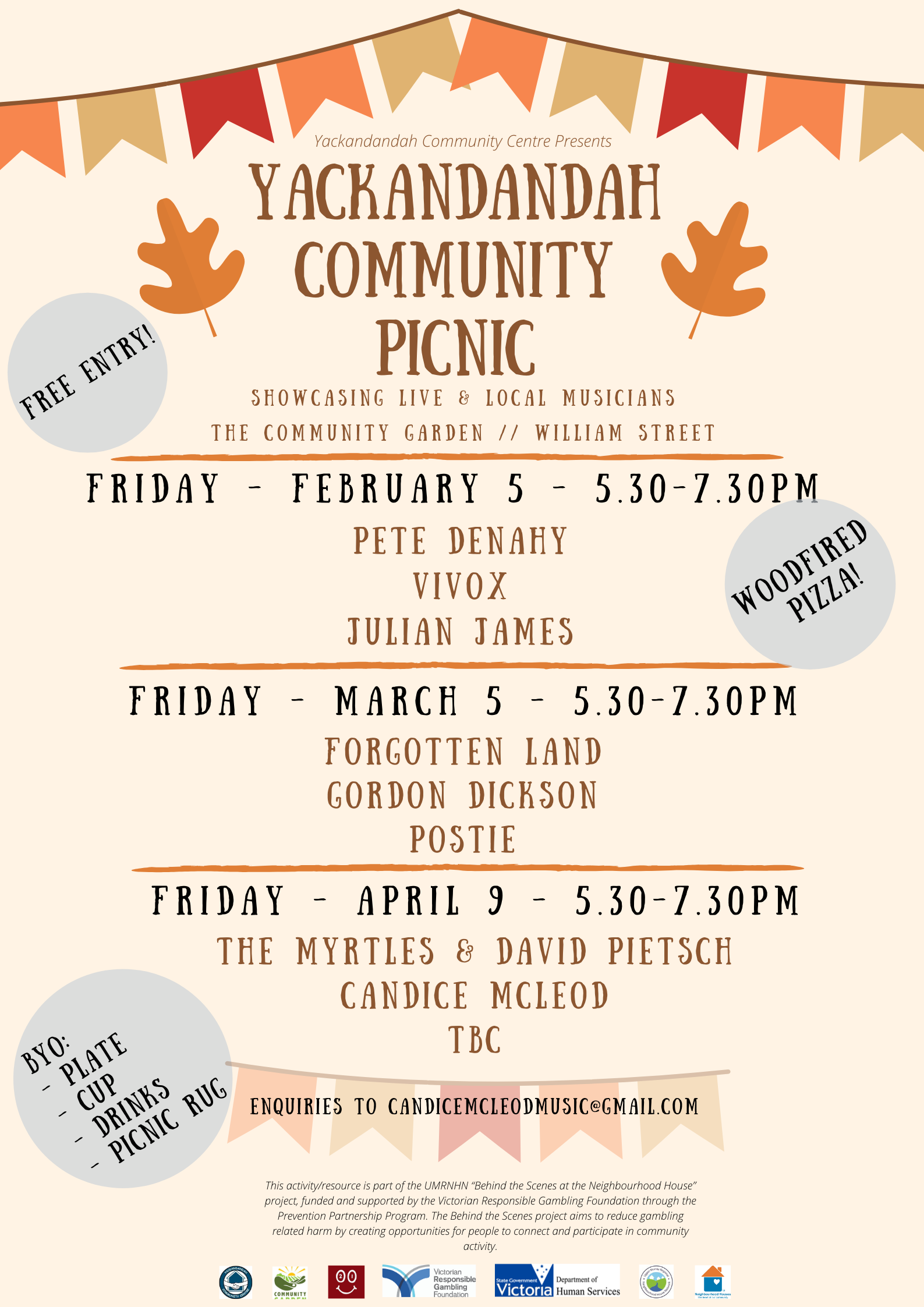 Yackandandah Community Picnic — Yackandandah Community Centre