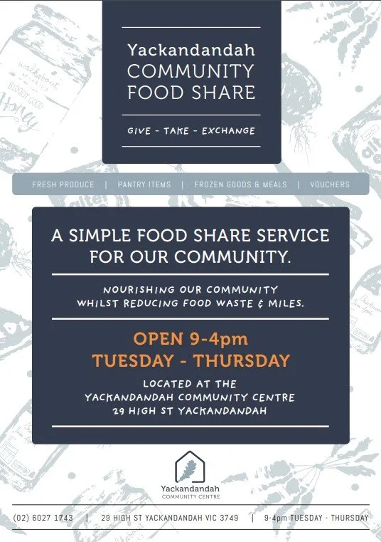 Community Projects — Yackandandah Community Centre